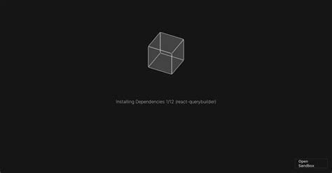 React Querybuilder Native Base Example Codesandbox