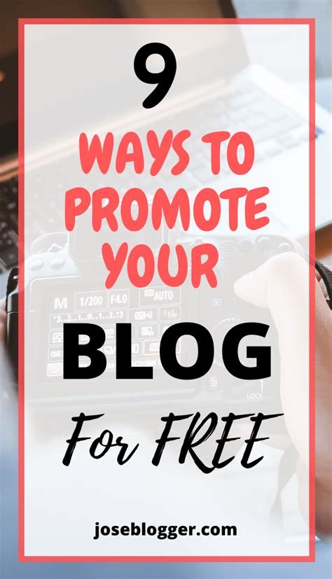 9 Ways To Promote Your Blog Posts And Get More Traffic To Your Blog For Free