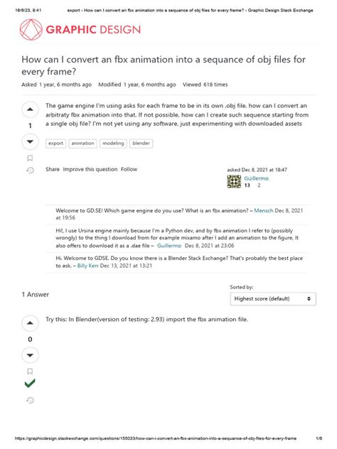Export How Can I Convert An Fbx Animation Into A Sequance Of Obj
