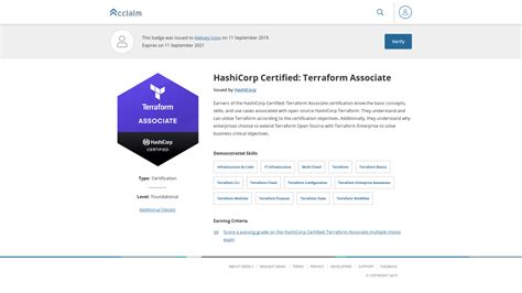 Hashicorp Certified Terraform Associate