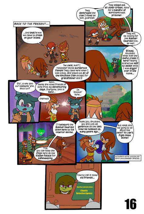 Knuckles And The Chaotix Pg 16 By Emptiedmind20 On Deviantart