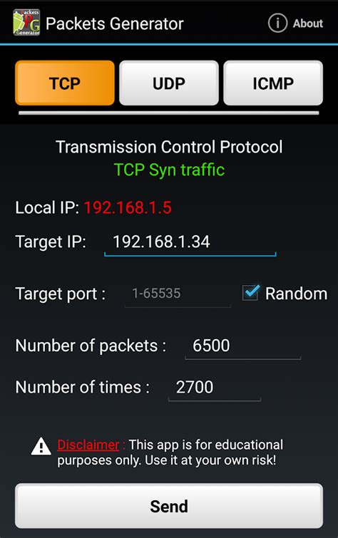 Network Packet Generator Pro Xda Forums
