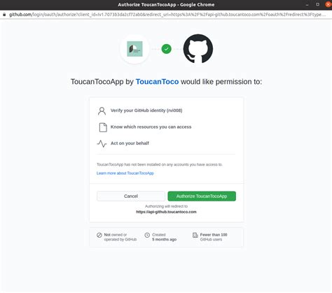 How To Authorize Toucan Toco For Github — Toucan Doco Documentation