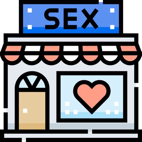 Sex Shop Detailed Straight Lineal Color Icon
