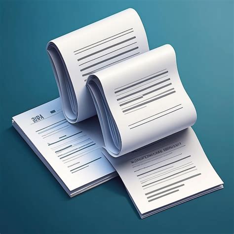 Documents Icon Stack Of Paper Sheets Confirmed Or Approved Document Business Icon 3d Vector
