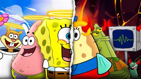 Most Loved Vs Most Hated Spongebob Characters Youtube