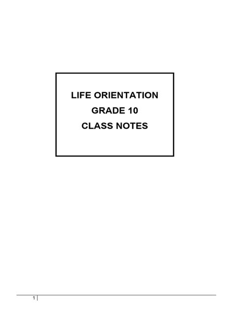 Lo Class Notes Grade 10 Download Free Pdf Discrimination Taxes