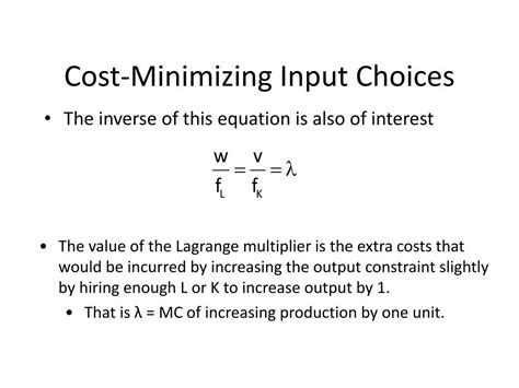 Ppt Cost Minimization Powerpoint Presentation Free Download Id6331672