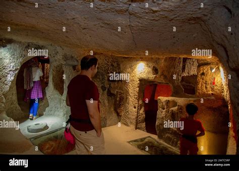 05 09 2017 Turkey Derinkuyu Nevsehir The Multi Storey Underground City Of Derinkuyu Was