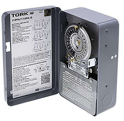Tork 1100 1109a Timer Switch 40 A 24 Hr Time Setting Doublehardware Tork 1100 1109a Timer Switch 40 A 24 Hr Time Setting Doublehardware