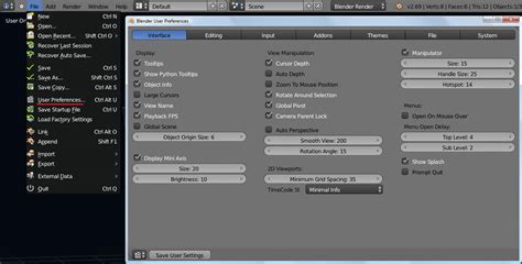 Interface How To Exit User Preferences Mode Blender Stack Exchange