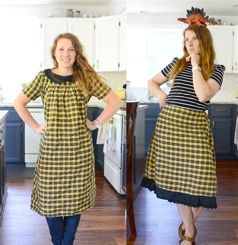 Gathered Skirt Dress