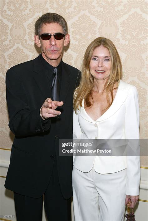 Actor Richard Belzer And Wife Harlee Mcbride Attend The American