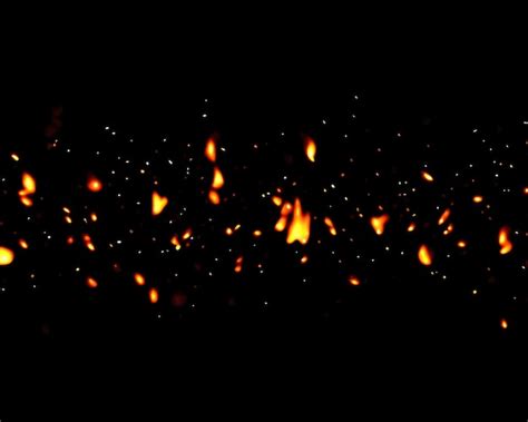 Premium Photo Fire Flames Particle Effect Abstract Background