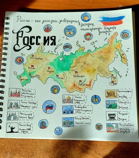 Россия | Туристические журналы, Карты путешествия, Преподавание географии