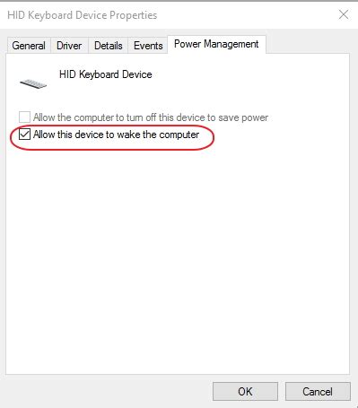 Wake From Sleep With Touch Pad And Keyboard Page Windows Forums