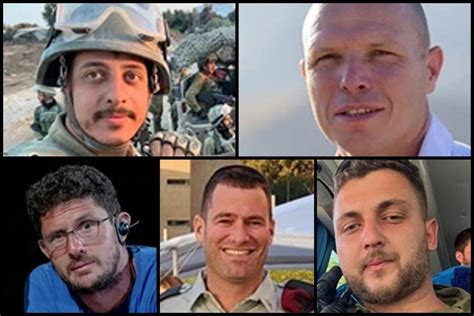הותרו לפרסום שמותיהם של 5 לוחמי צהל שנפלו בקרבות ברצועת עזה אתר החדשות דבר
