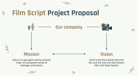 Film Script Project Proposal Infographics Presentation