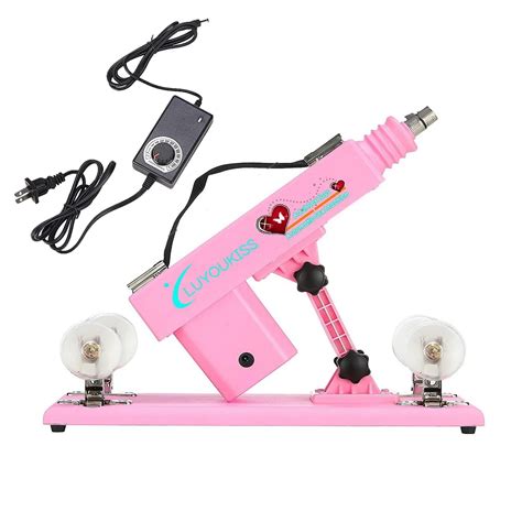 Adjustable Automatic Sex Machine With 3xlr Connector And 4 Attachments