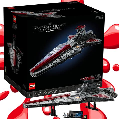 Lego Venator Class Republic Attack Cruiser Jammy The Original