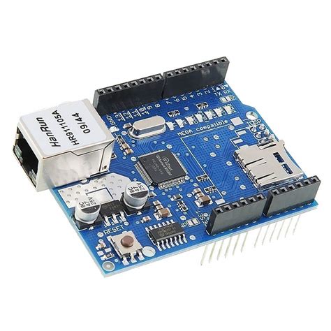 W5100 Ethernet Module Network Expansion Board Mini Sd Reader For Arduino Electronics