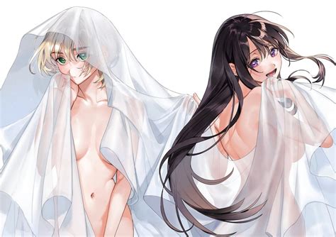 Honjou Kaho And Ekoda Emi Hajirau Kimi Ga Mitainda Drawn By Uma