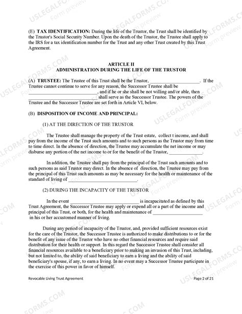 Maryland Revocable Living Trust For Married Couple Us Legal Forms