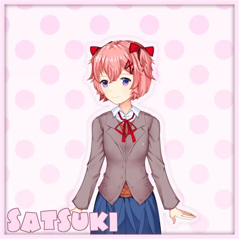 Satsuki The Fusion Between Natsuki And Sayori Rddlc
