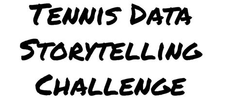 Tennis Data Visualization By Nikita Taparia The Tennis Notebook