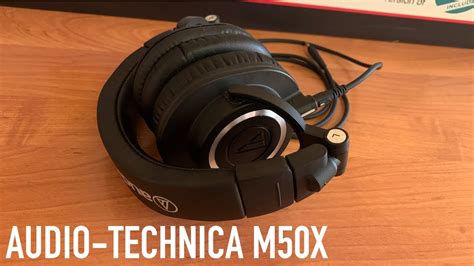 Студийные мониторные наушники Audio-Technica M50X. Обзор - YouTube