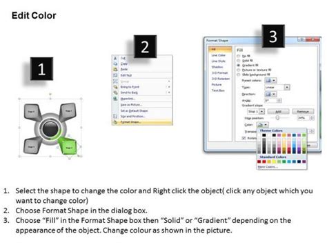 Petals Diagram With 4 Staged For Business Process Ppt Plan Templete Powerpo