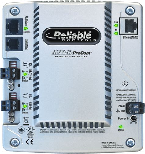 Reliable Controls Bacnet Building Automation Controllers