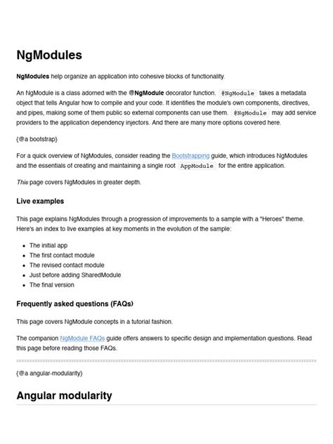 Ngmodule Pdf Command Line Interface Computer Programming