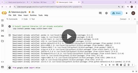 Machinelearning Fakenewsdetection Artificialintelligence Python Hari Jakku