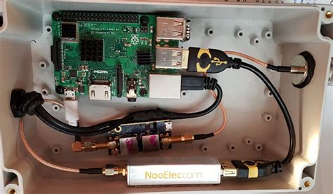 setting up a goes geosynchronous weather satellite receiver using a