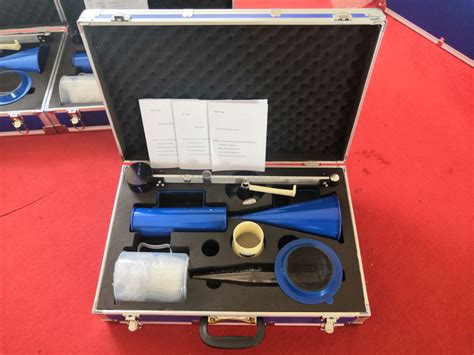 Slurry Test Kit Mud Specific Gravity Tester Hydrometer Mud Viscosimeter