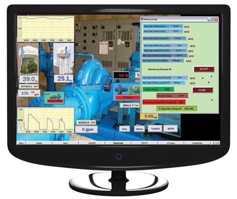 Scada Water Management Design Pump System Water Monitoring