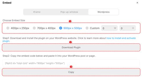 Embed A Flipbook Fliphtml5