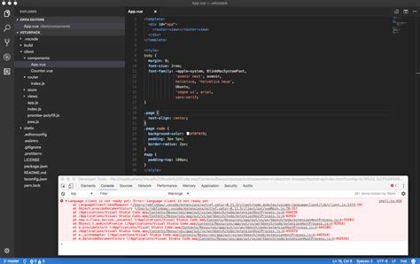 Connection Got Disposed When Mixing Js Vue Files Issue Vuejs