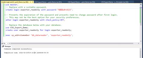 Using The Command Line To Write Sql Server Data