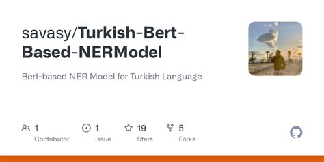 Github Savasyturkish Bert Based Nermodel Bert Based Ner Model For Turkish Language