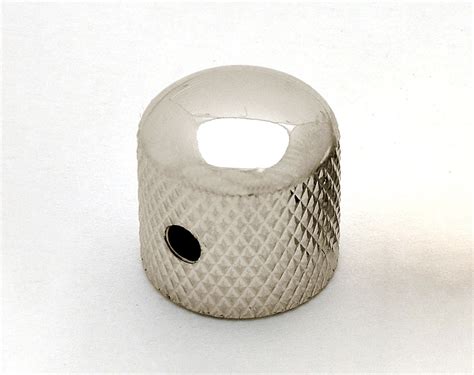 Göldo “dome Speed” Knob Unmarked Nickel Kb02n Søvad Guitars