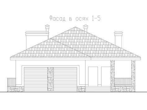 Проект дома из газосиликатных блоков 160 Г 16