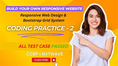 Coding Practice 2 Responsive Website Responsive Web Design And Bootstrap Grid System Ccbp
