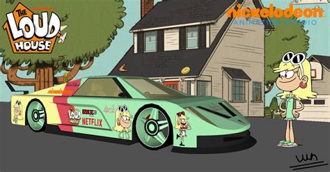 The Loud House Leni Loud Car Wallpaper By Markharriert99 On Deviantart