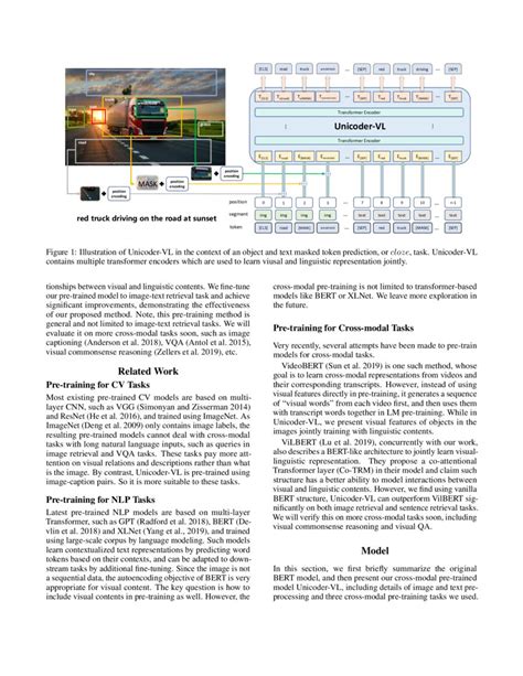 unicoder vl a universal encoder for vision and language by cross modal pre training deepai