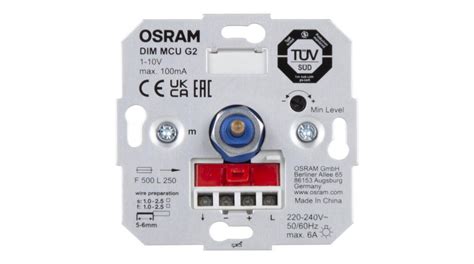 Dim Mcu G2 Osram Dimmer 250v 6a Distrelec Switzerland