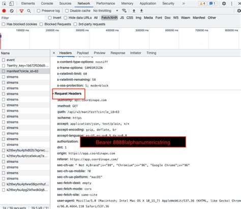 Using Inspect Element To Grab Api Endpoints And Tokens Paul Apivat