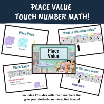 Google Slides Place Value Touch Number Math By A Delightfull Life