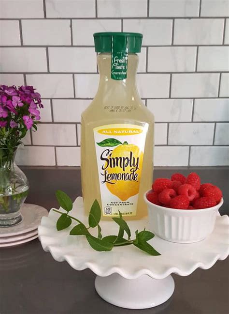 Simple Raspberry Lemonade The Honeycomb Home